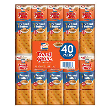 Buy Online Lance Toast Chee Peanut Butter Crackers (40 Ct.) | Kesar ...