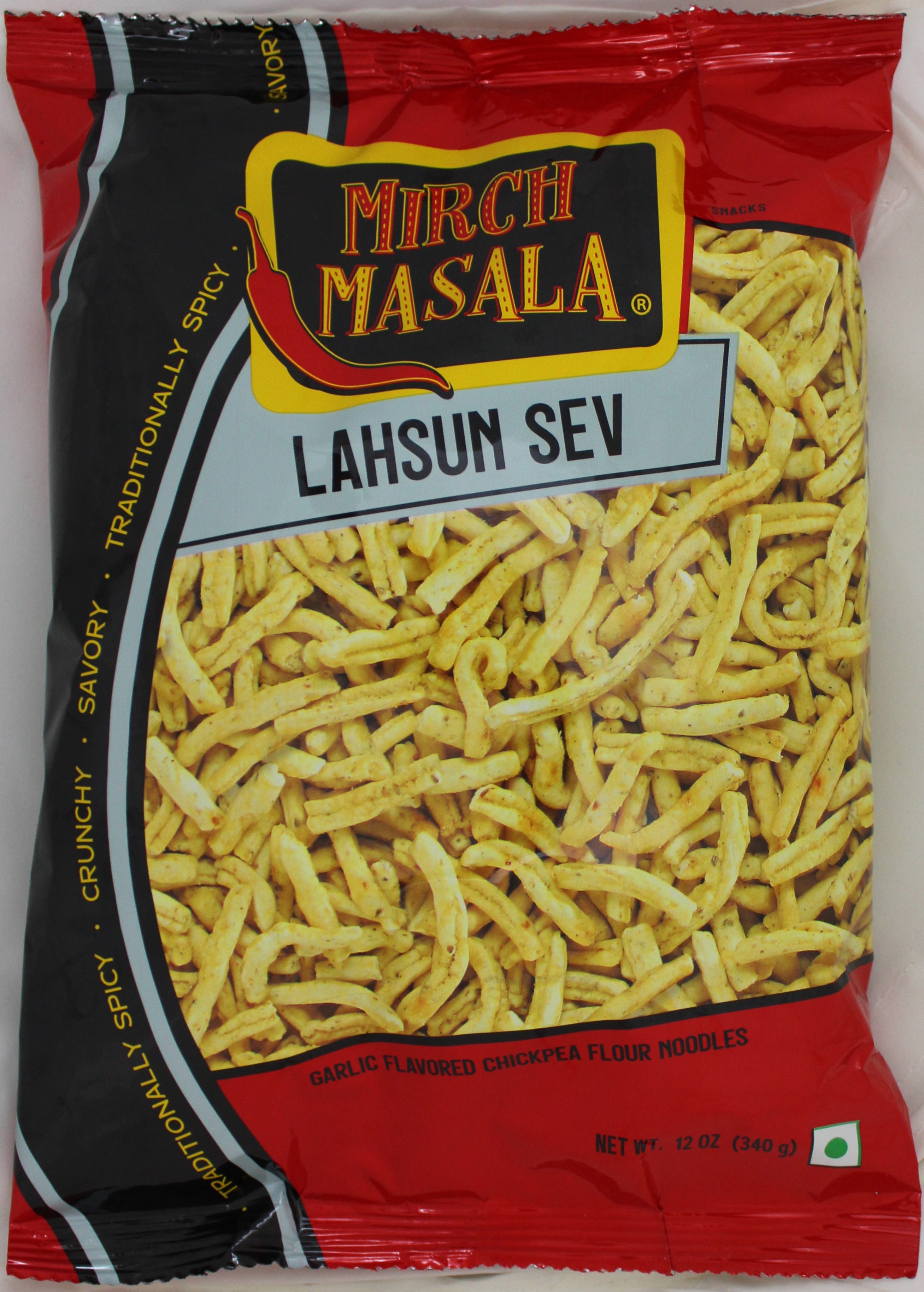 Buy Online Mirch Masala Lahsun Sev - 12 OZ | NY USA.
