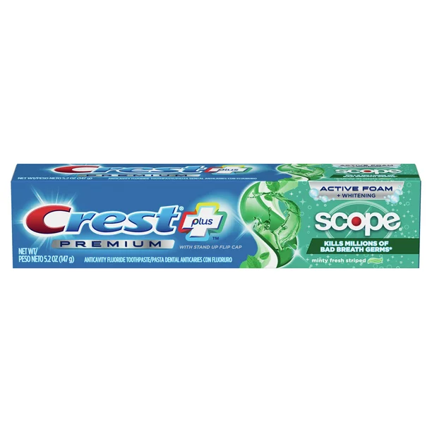 Buy Online Crest Premium Plus Scope Toothpaste | NJ USA.