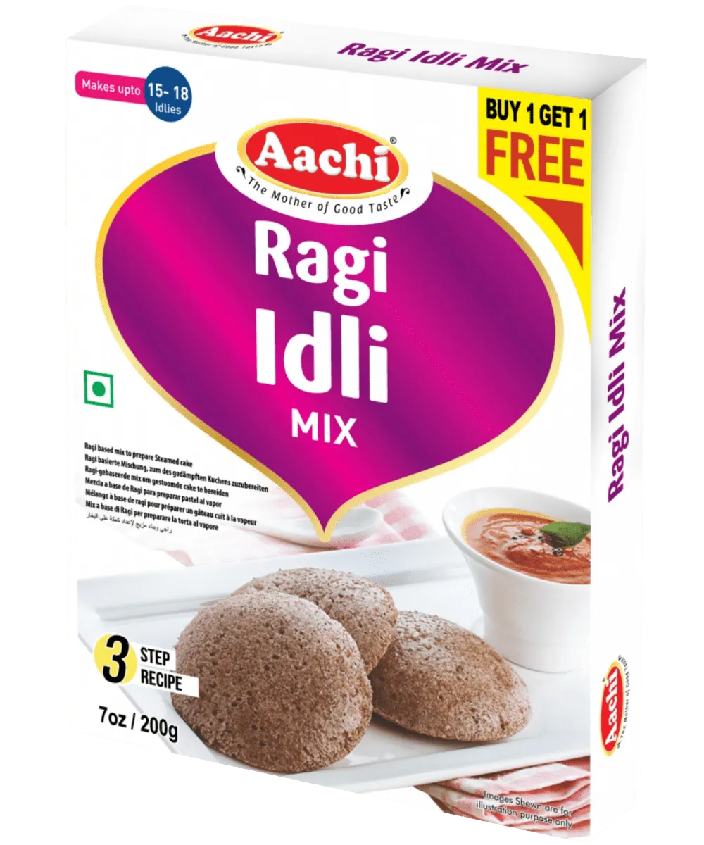 Buy Online Aachi Ragi Idli Mix - 200 GM | NJ USA.