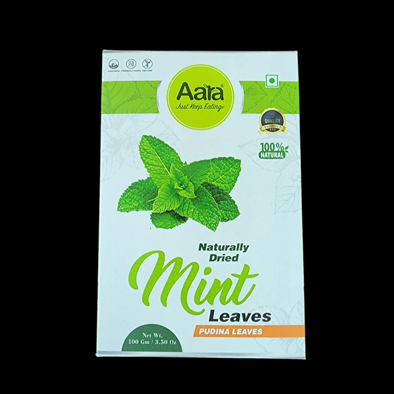 Buy Online Aara Dried Mint Leaves (100g) | NJ USA.