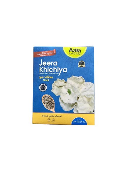 Buy Online Aara Jeera Khichiya Papad - 7 Oz (200 Gm) | NY USA.