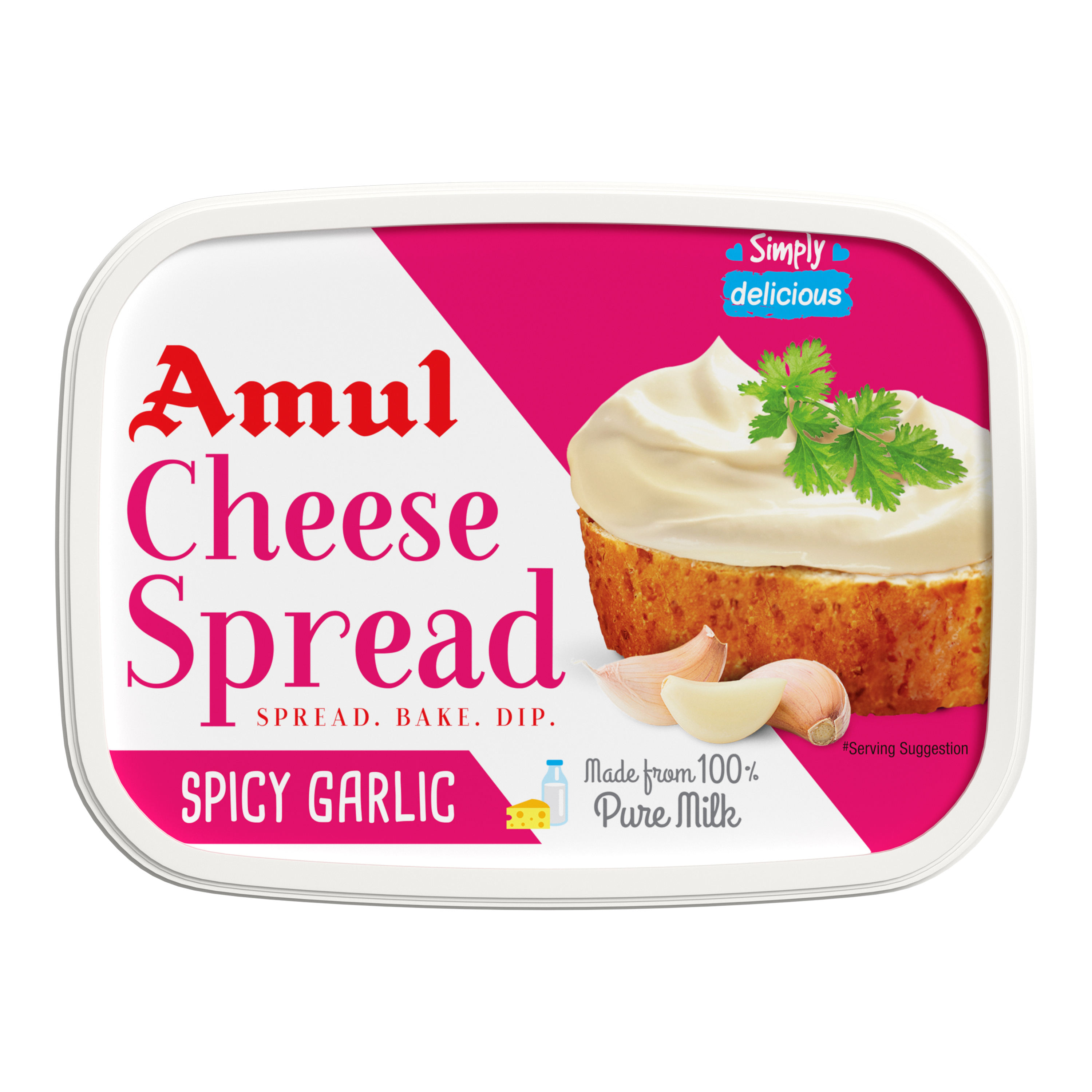 Buy Online Amul Spicy Garlic Cheese Spread (7 oz)| NJ USA.