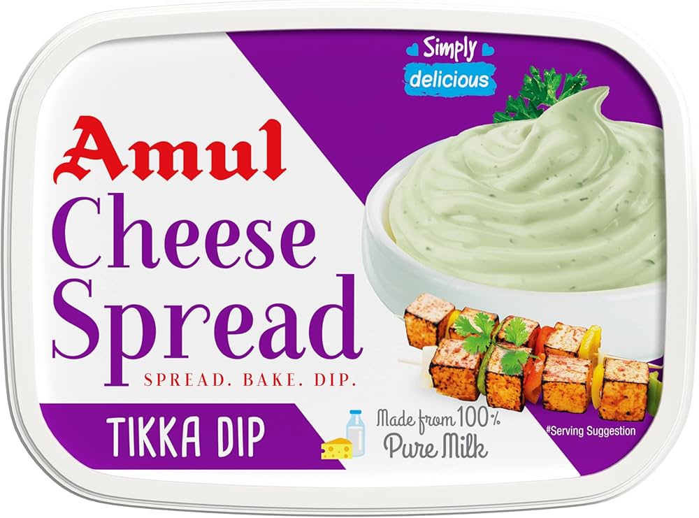 Buy Online Amul Tikka Dip Cheese Spread (7oz) | NJ USA.