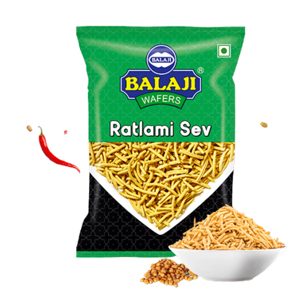 Buy Online Balaji Ratlami Sev (400 GM) | USA.