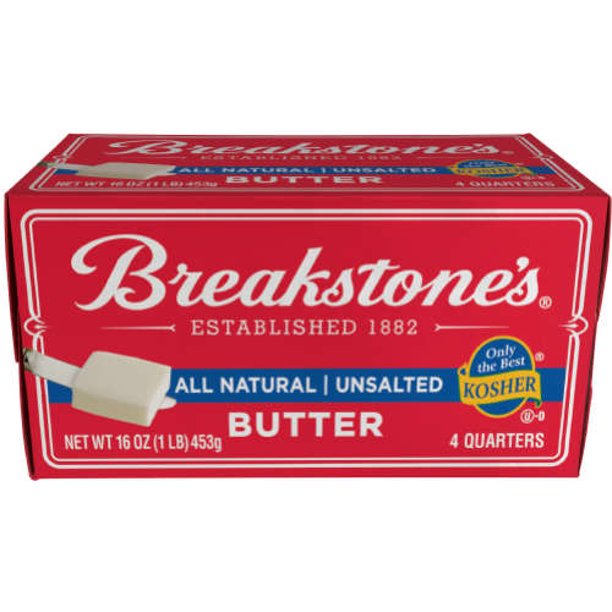 Buy Online Breakstone's Unsalted Butter - 16 OZ | Kesar Grocery.