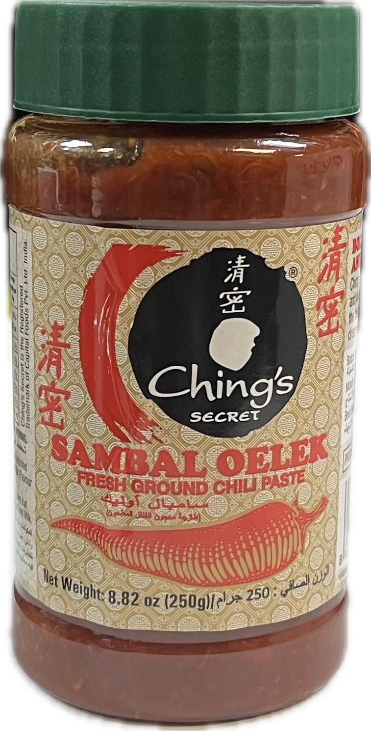 Buy Online Chings Sambal Oelek Chili Paste (250g) | NJ USA.