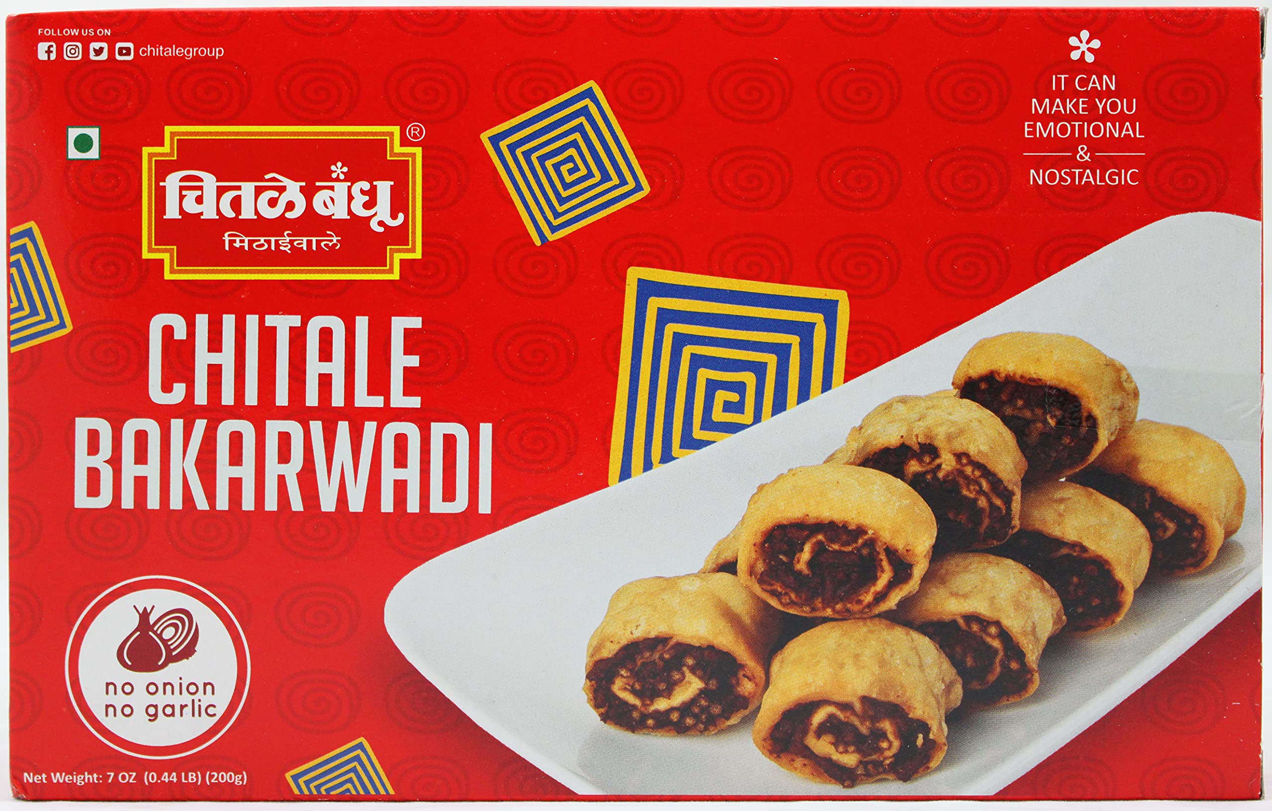 Buy Online Chitale Bandhu Bakarwadi (7 OZ-200 GM) | NY USA.