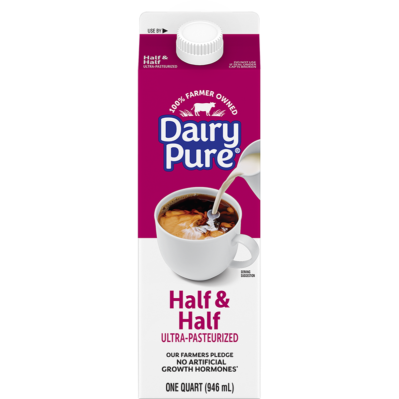 Buy Online Dairy Pure Half & Half (1 Quart) | NJ USA.
