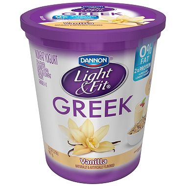 Buy Online Dannon Light & Fit Greek Yogurt - 32 Oz. | Kesar Grocery.