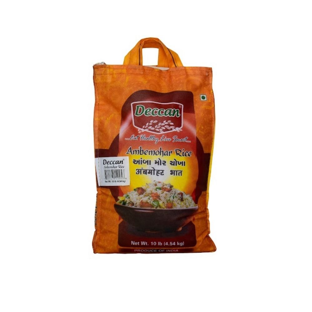 Buy Online Deccan Ambemohar Rice (10 LB-4.54 KG) | NJ USA.