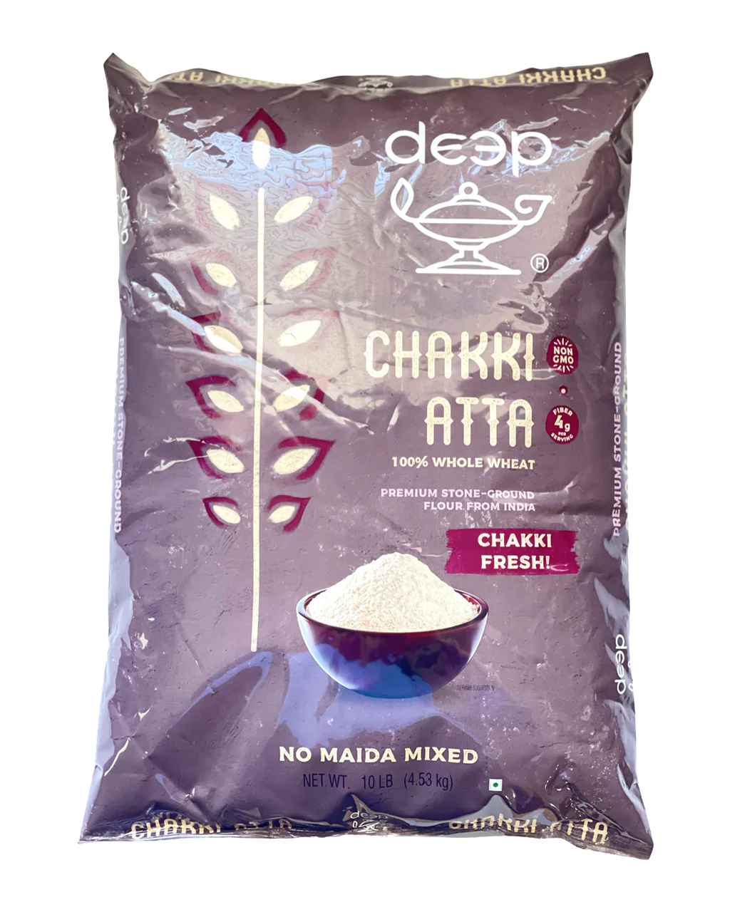 Buy Online Deep Chakki Atta (10 LB) | NJ USA.