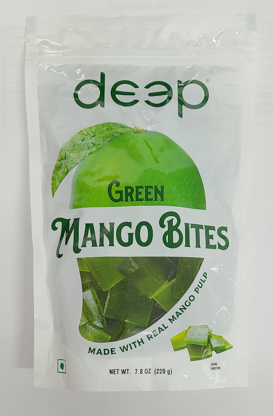 Buy Online Deep Green Mango Bites (7.8 OZ - 220 GM) | USA.