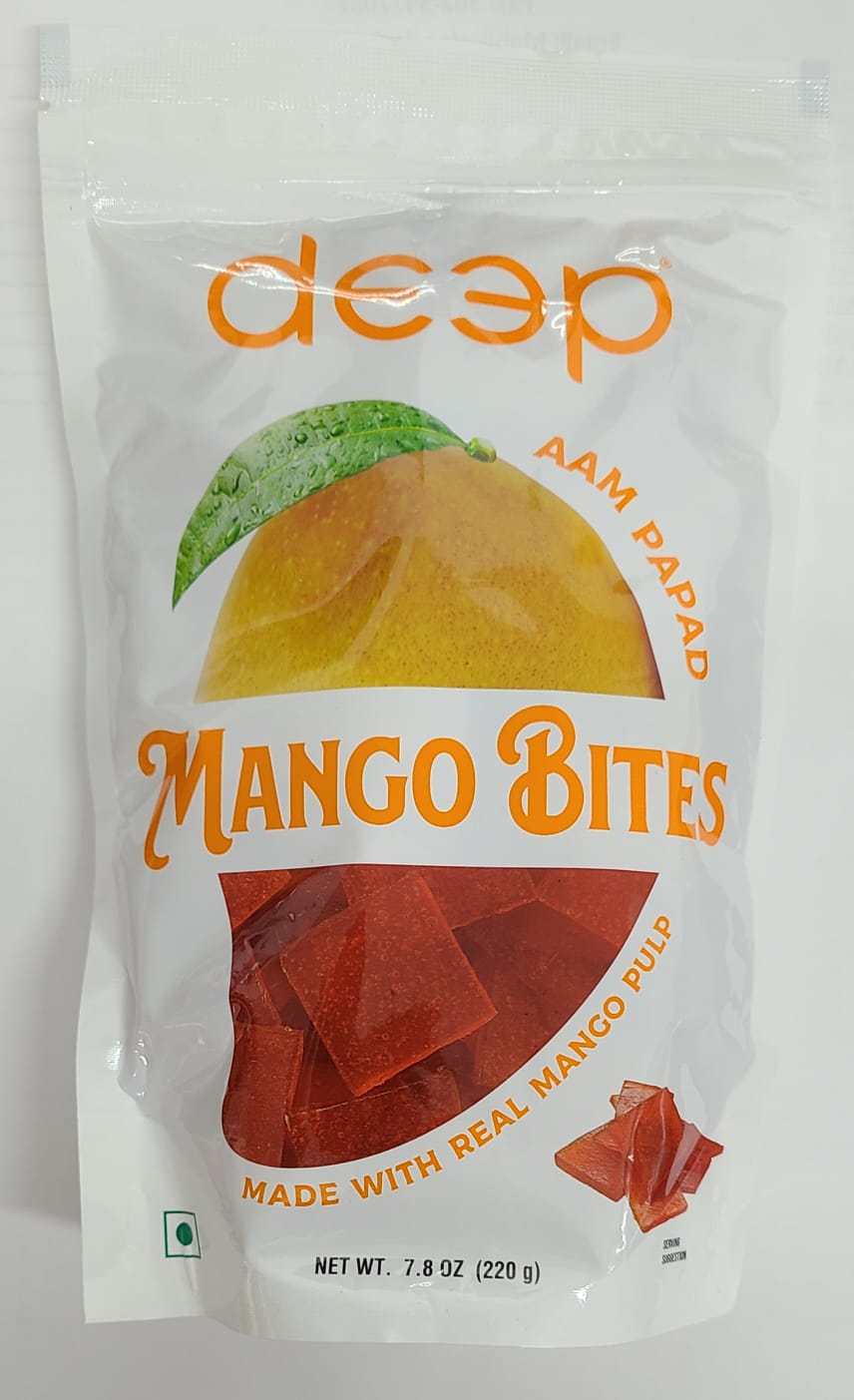 Buy Online Deep Mango Bites (7.8 OZ - 220 GM) | Kesar Grocery.