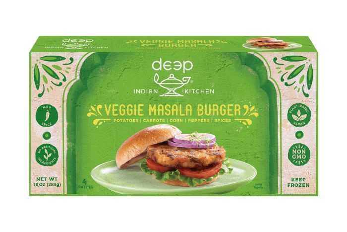 Buy Online Deep Veggie Masala Burger - 10 Oz (4 Pcs) | NJ USA.