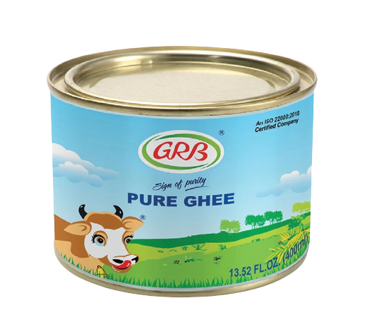 Buy Online GRB Pure Cow Ghee - 13.5 Fl (400 Ml) | NJ USA.