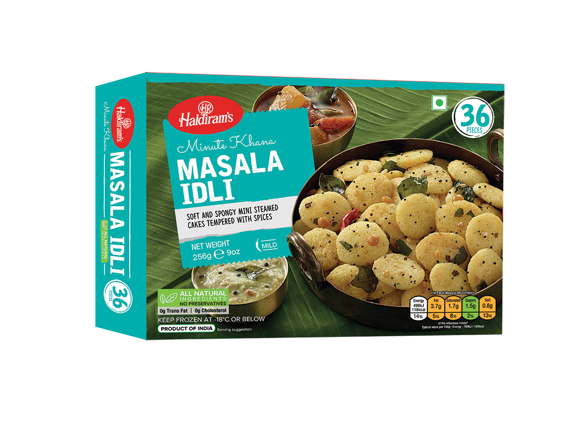 Buy Online Haldiram Frozen Masala Idli (9oz) | NJ USA.