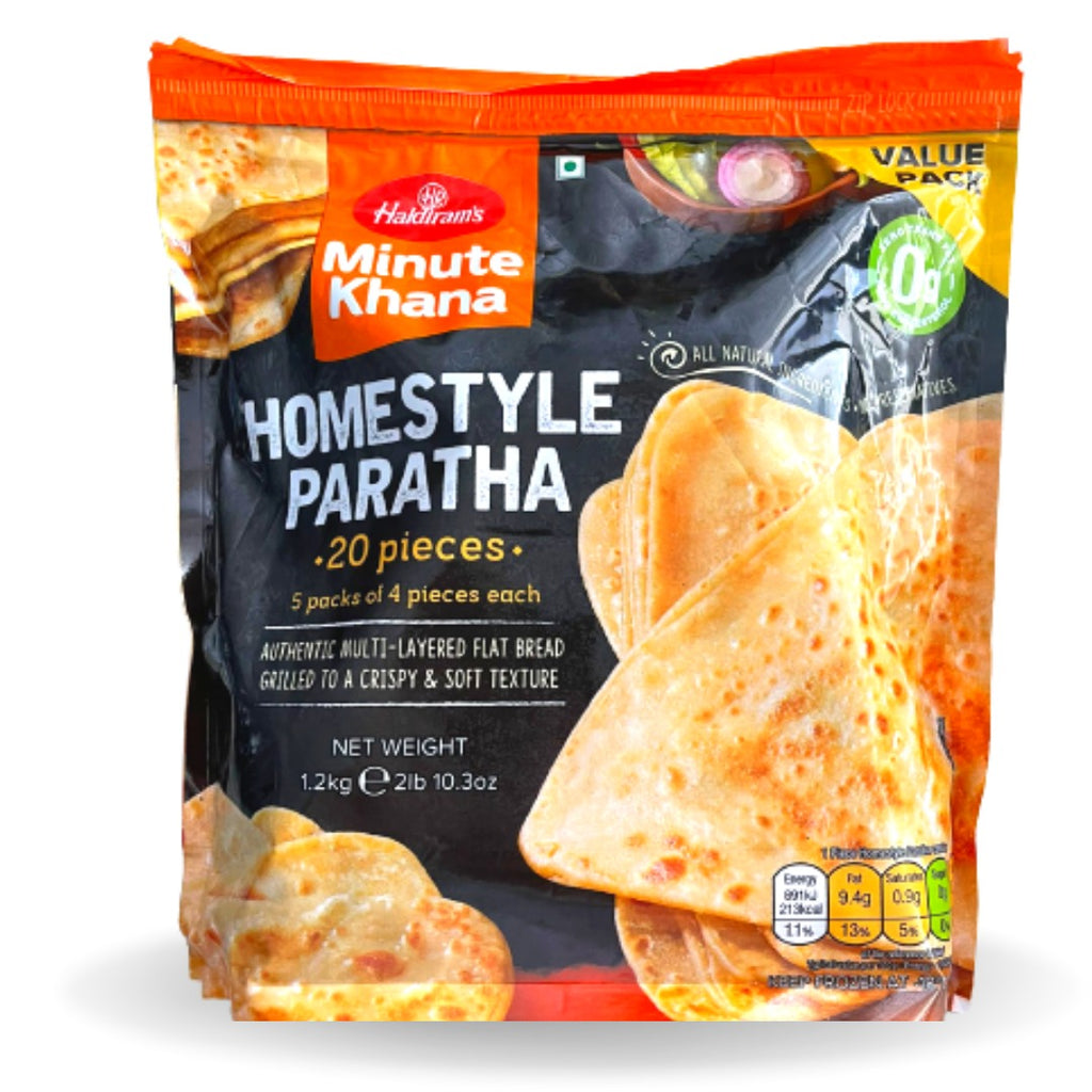 Buy Online Haldiram Home Style Paratha (20 PCS) | NY USA.