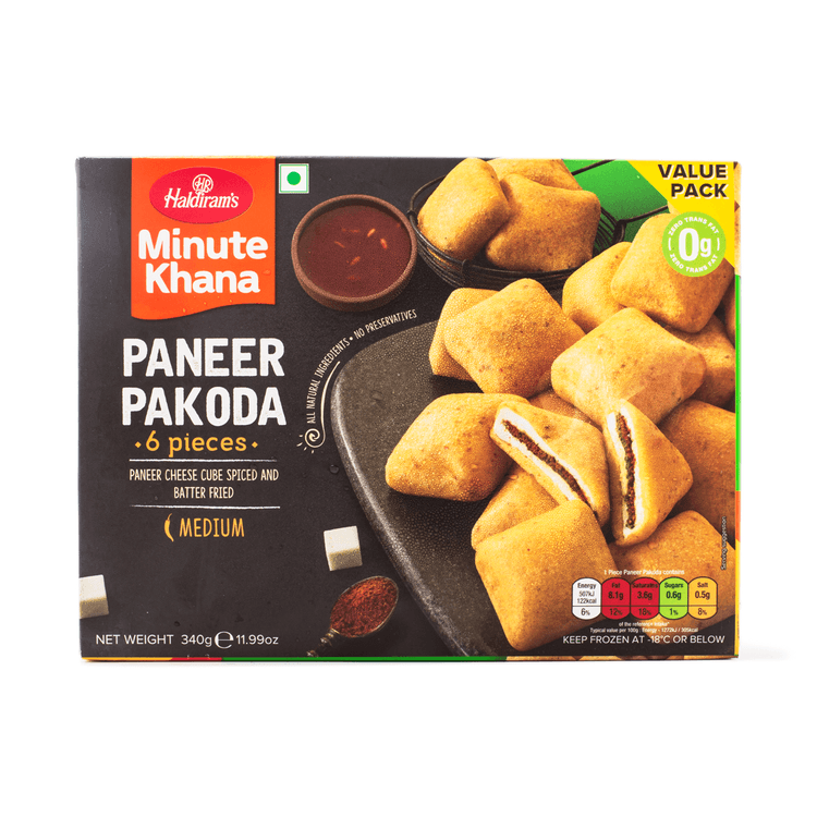 Buy Online Haldiram Paneer Pakoda (340g) | NY USA.