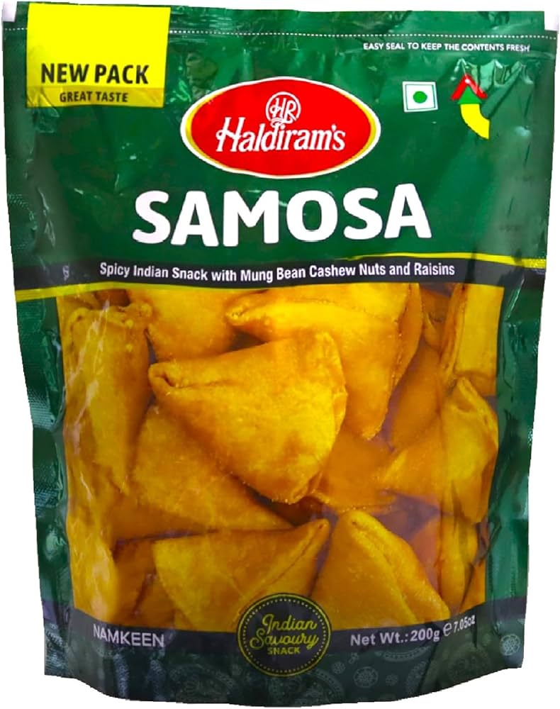 Buy Online Haldiram's Samosa - 7 Oz (200 Gm)| NY USA.