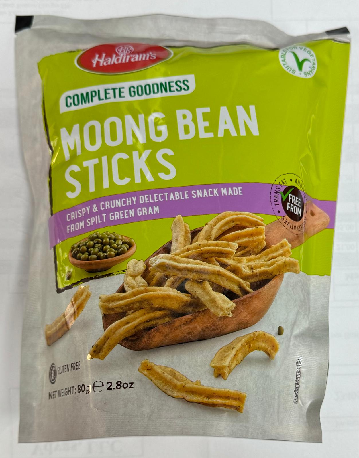 Buy Online Haldiram's Moong Bean Sticks (80g) | USA.