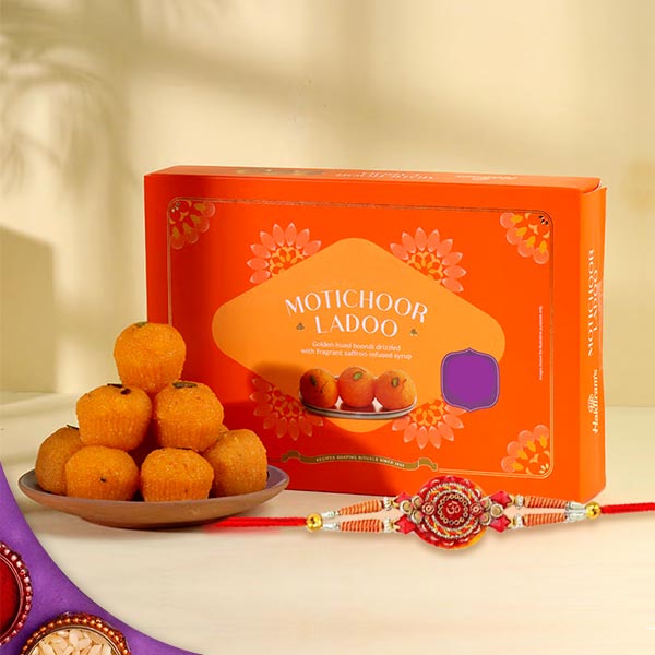 Buy Online Haldiram's Motichoor Ladoo Gift Pack | NY USA.