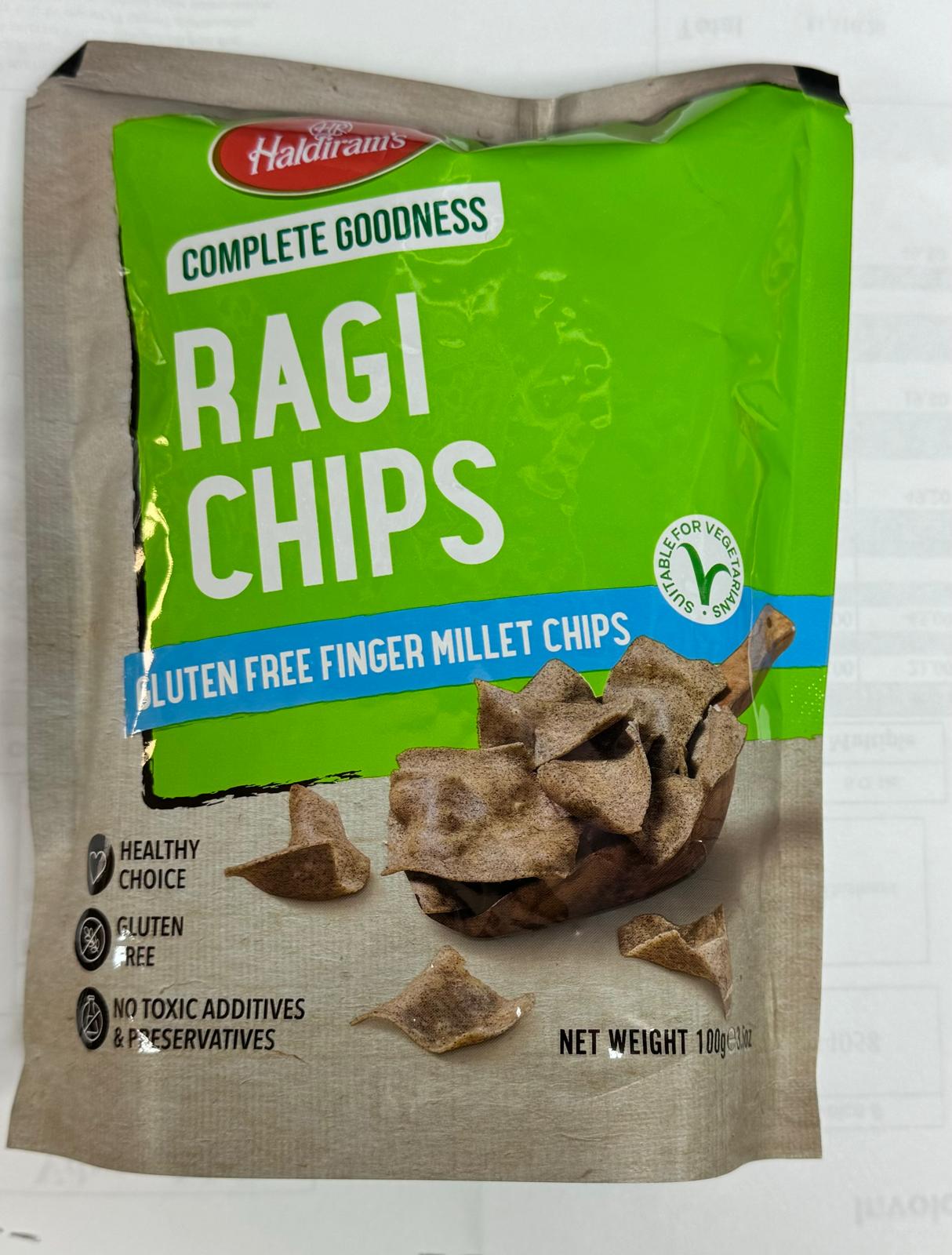 Buy Online Haldiram's Ragi Chips - 3.5 OZ (100 GM) | NY USA.