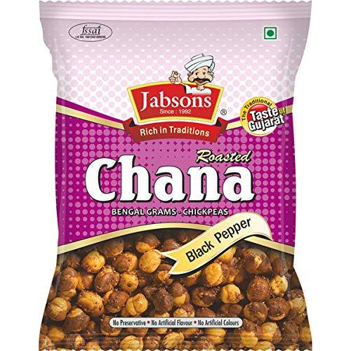 Buy Online Jabsons Roasted Chana Black Pepper - (5.29 OZ - 150 GM ...