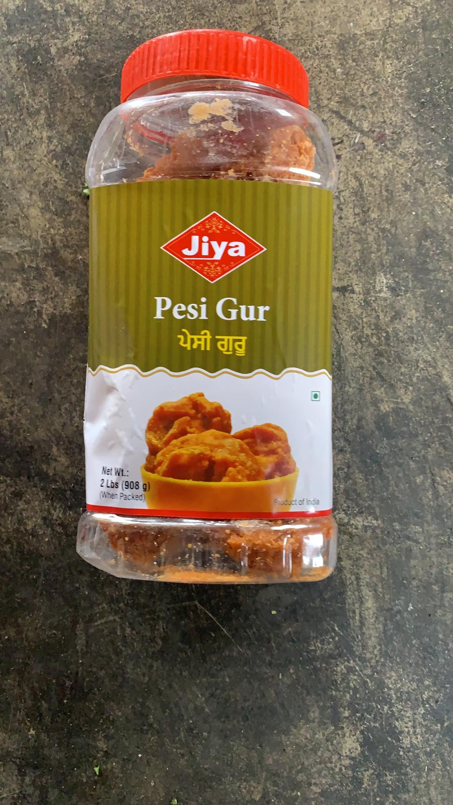 Buy Online Jiya Pesi Gur (2 LB - 908 GM) | Kesar Grocery.