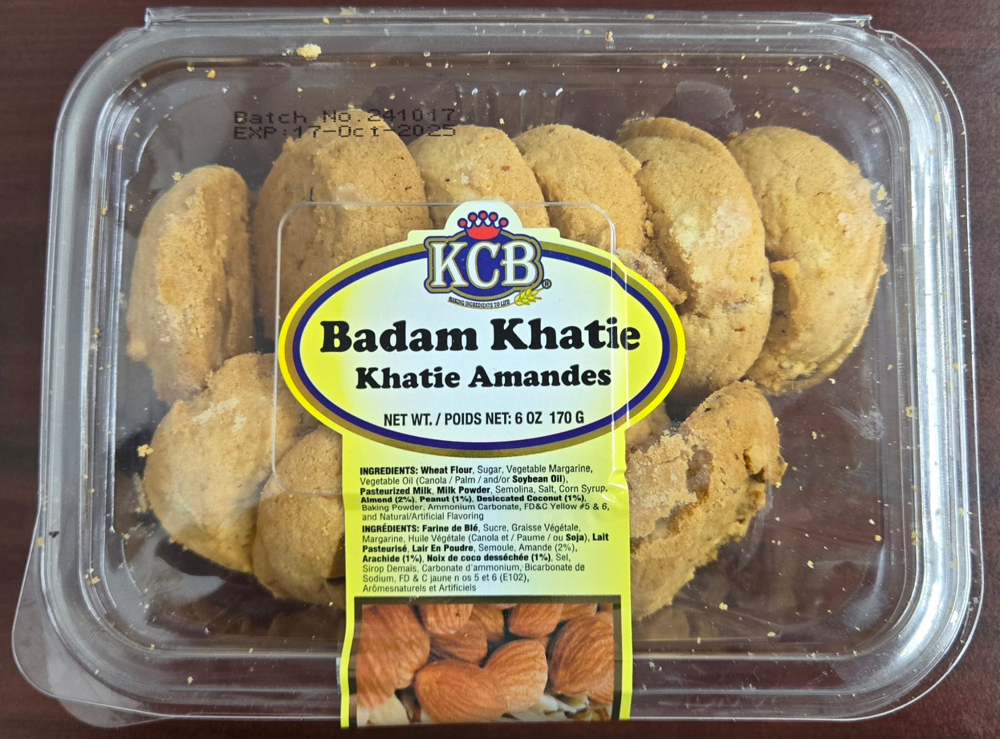 Buy Online KCB Badam (ALMOND) Khatie - 6 Oz (170 Gm) | NY USA.