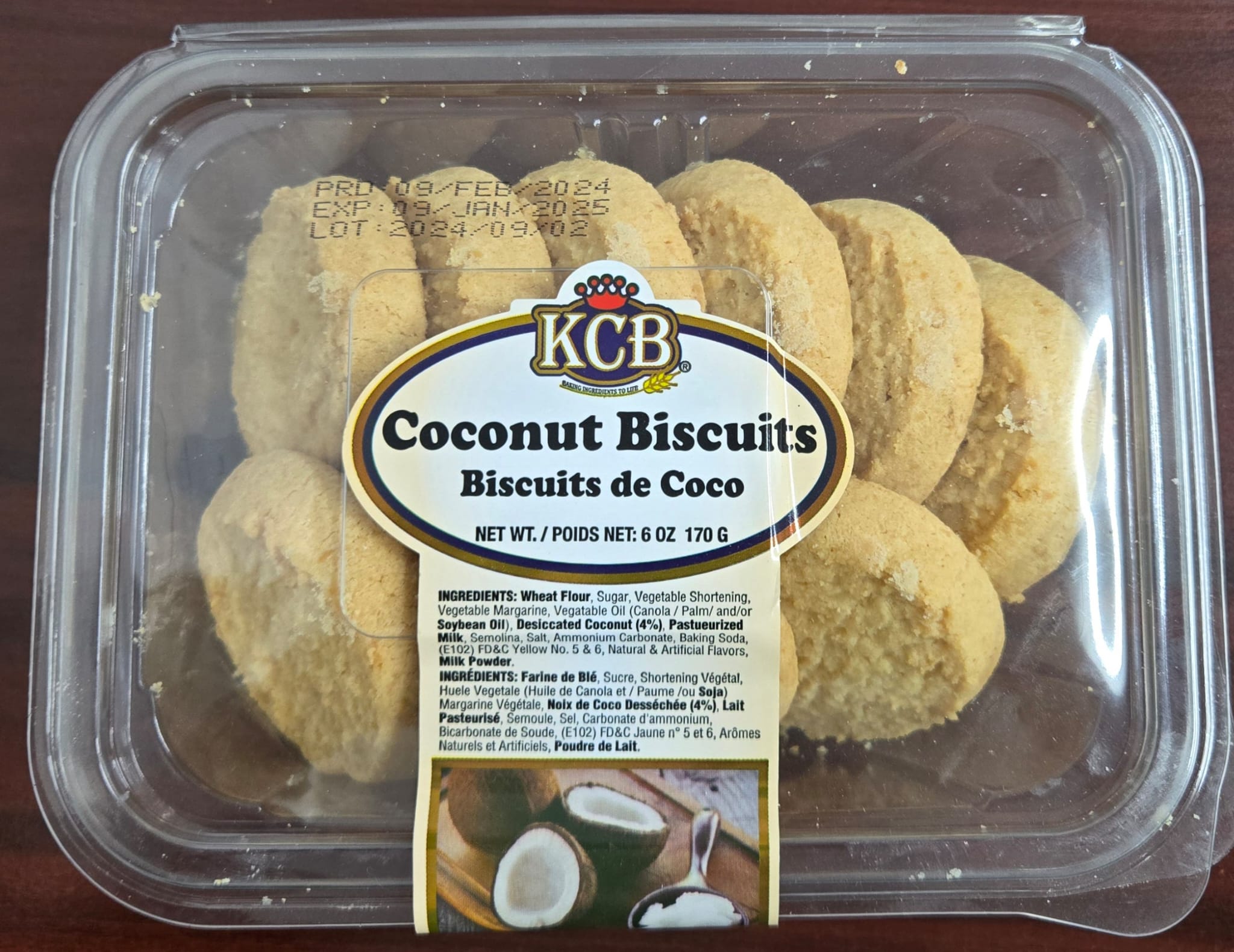 Buy Online KCB Coconut Biscuits - 6 Oz (170 Gm) | NY USA.