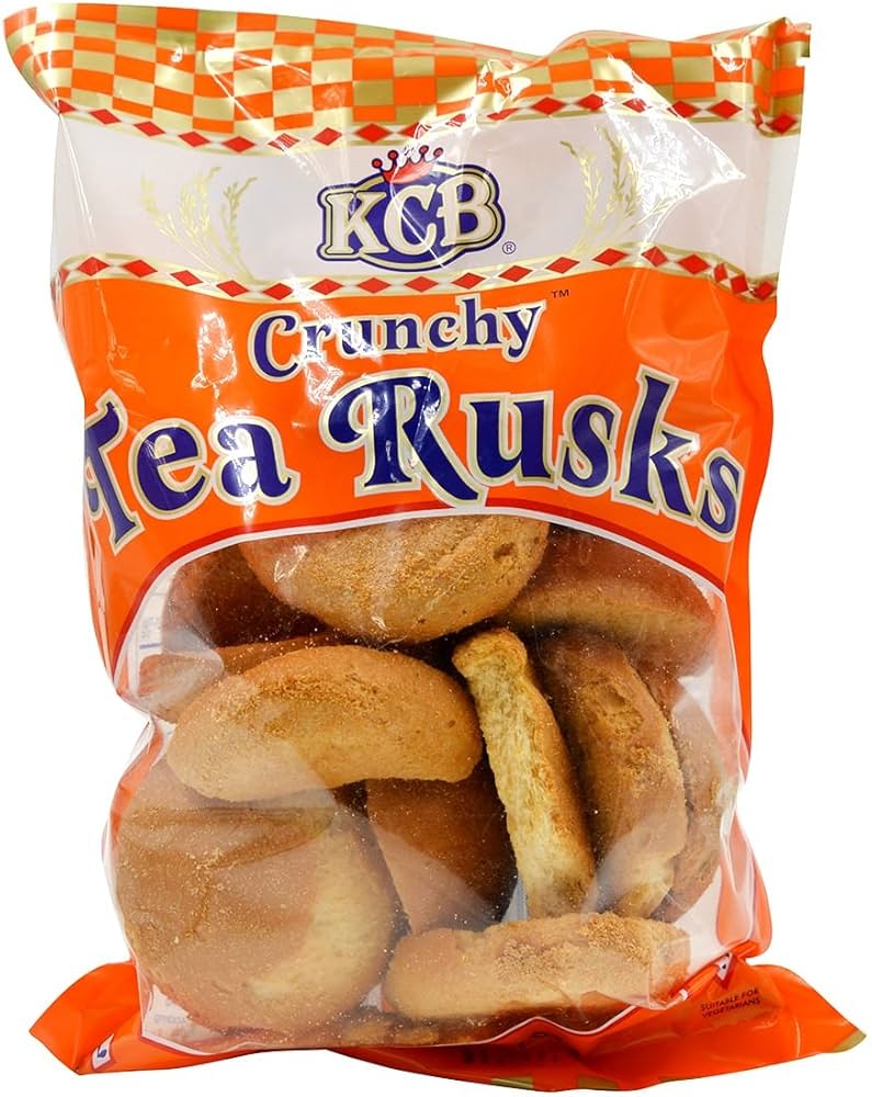 Buy Online KCB Crunchy Tea Rusks - 6 Oz (170 Gm) | NY USA.