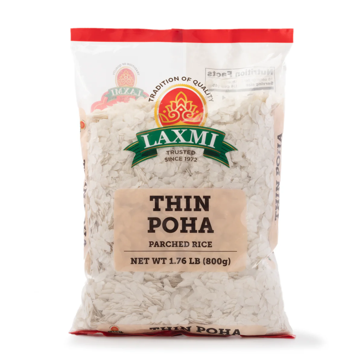 Buy Online Laxmi Thin Poha - 1.76 Lb (800 Gm) | NY USA.