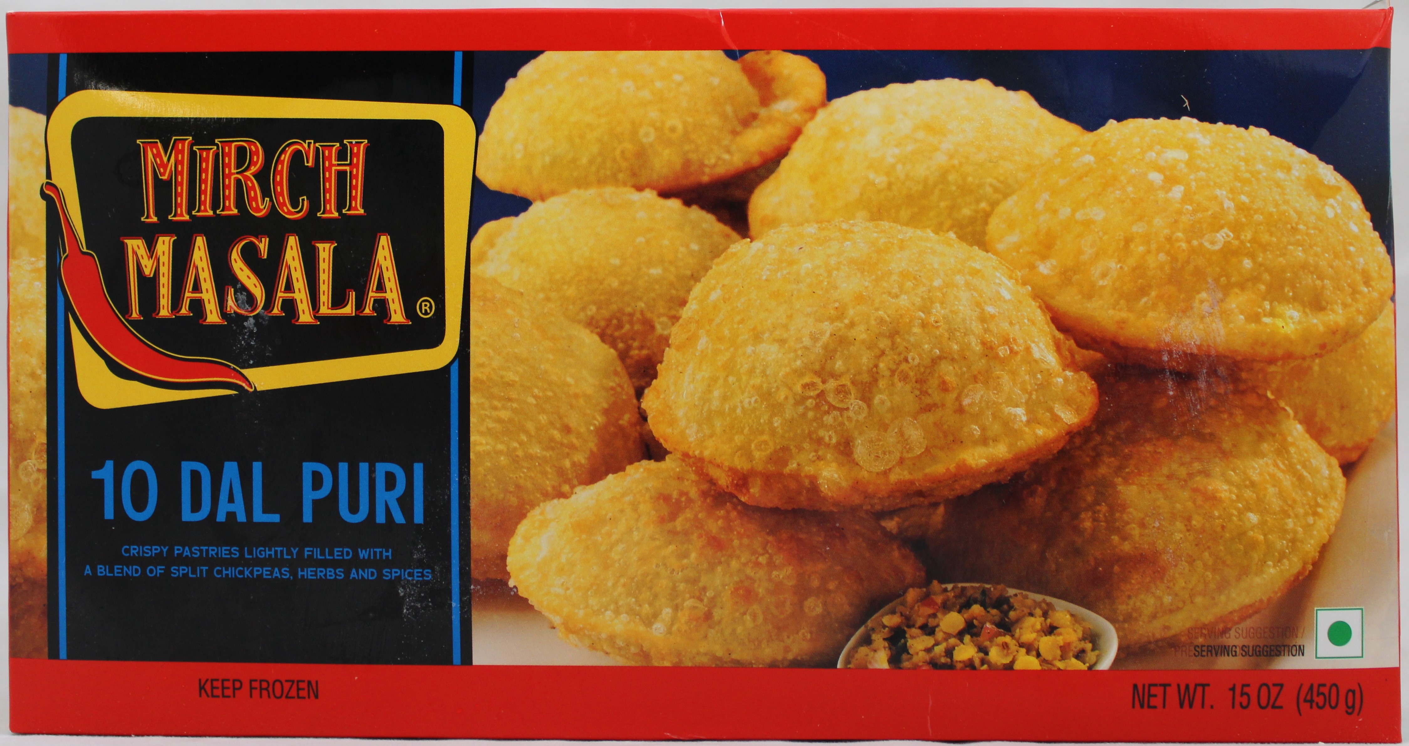 Buy Online Mirch Masala Dal Puri (15 OZ - 450 GM) | NY USA
