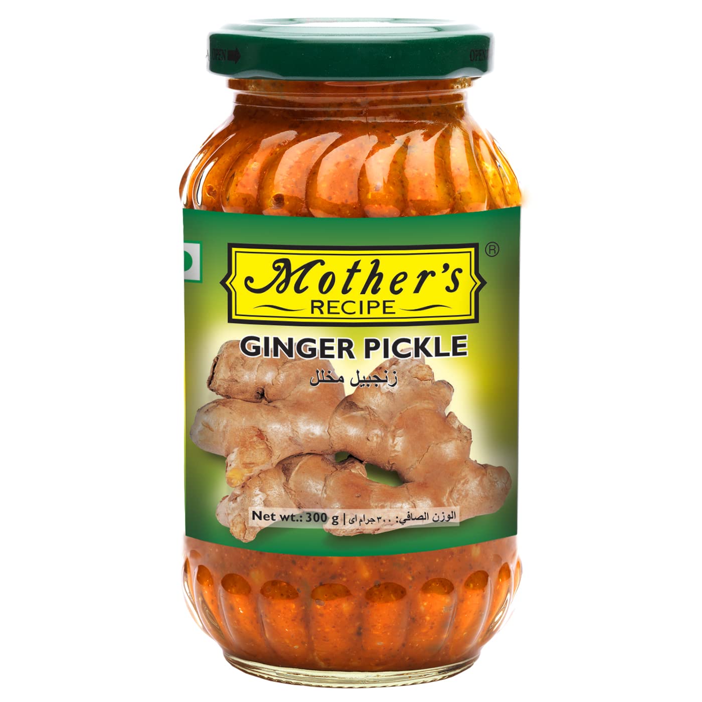 Buy Online Mother's Ginger Pickle - 10 OZ (300 GM) | NJ USA.