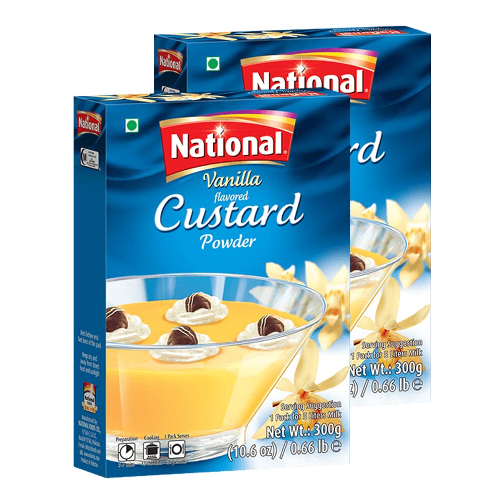 Buy Online Vanilla Custard Powder (300g) | NJ USA.
