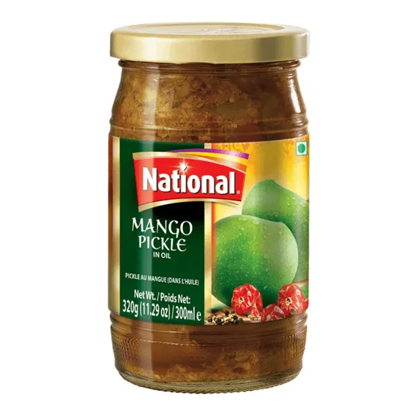 Buy Online National Mango Pickle (In Oil) - 11.29 Oz (320 Gm) | NY USA.