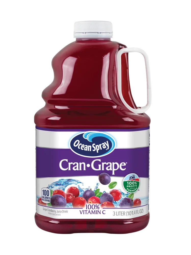 Buy Online Ocean Spray Cranberry Grape Juice Drink, 101.4 fl oz | Kesar ...