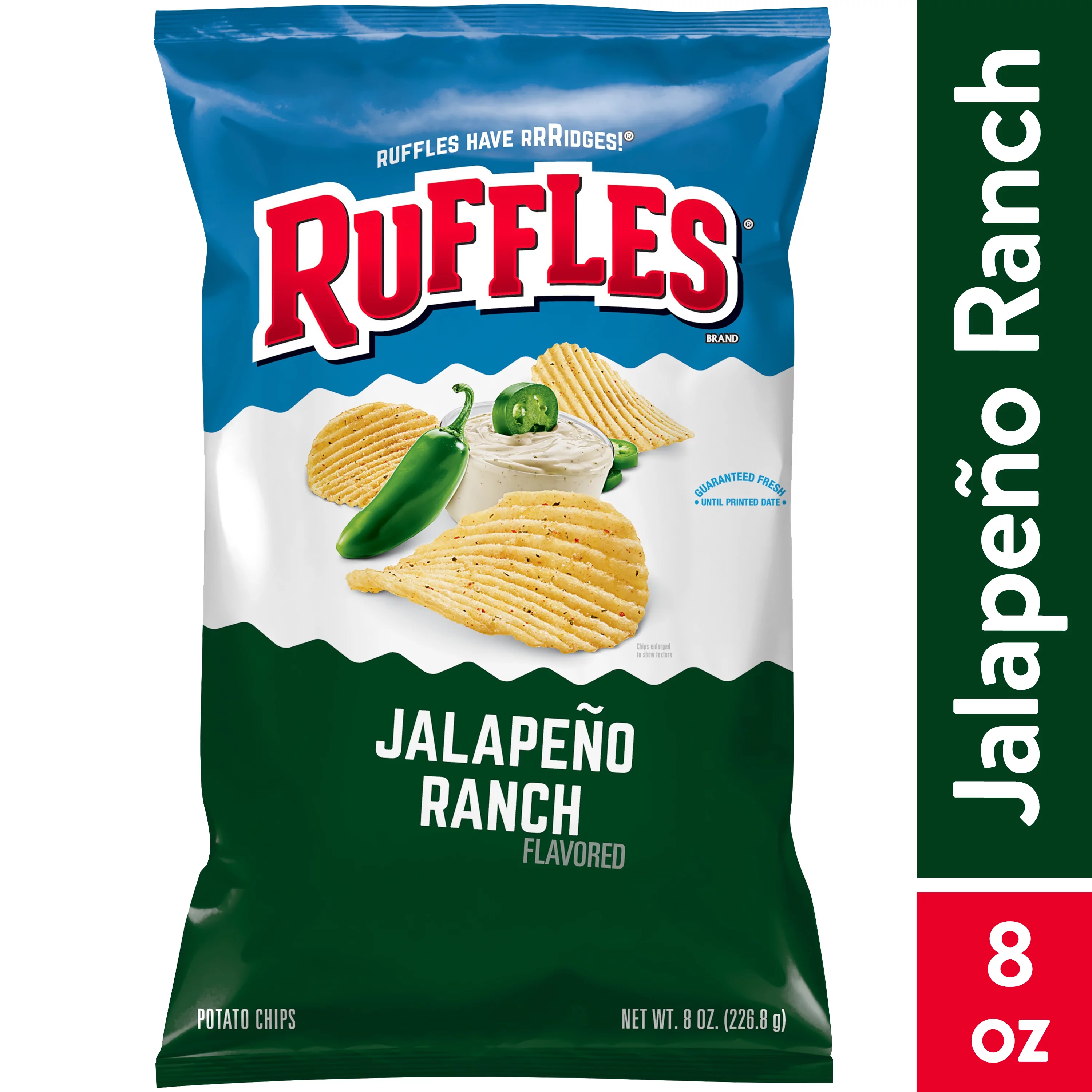 Buy Online Ruffles Jalapeno Ranch Potato Chips | NJ USA.