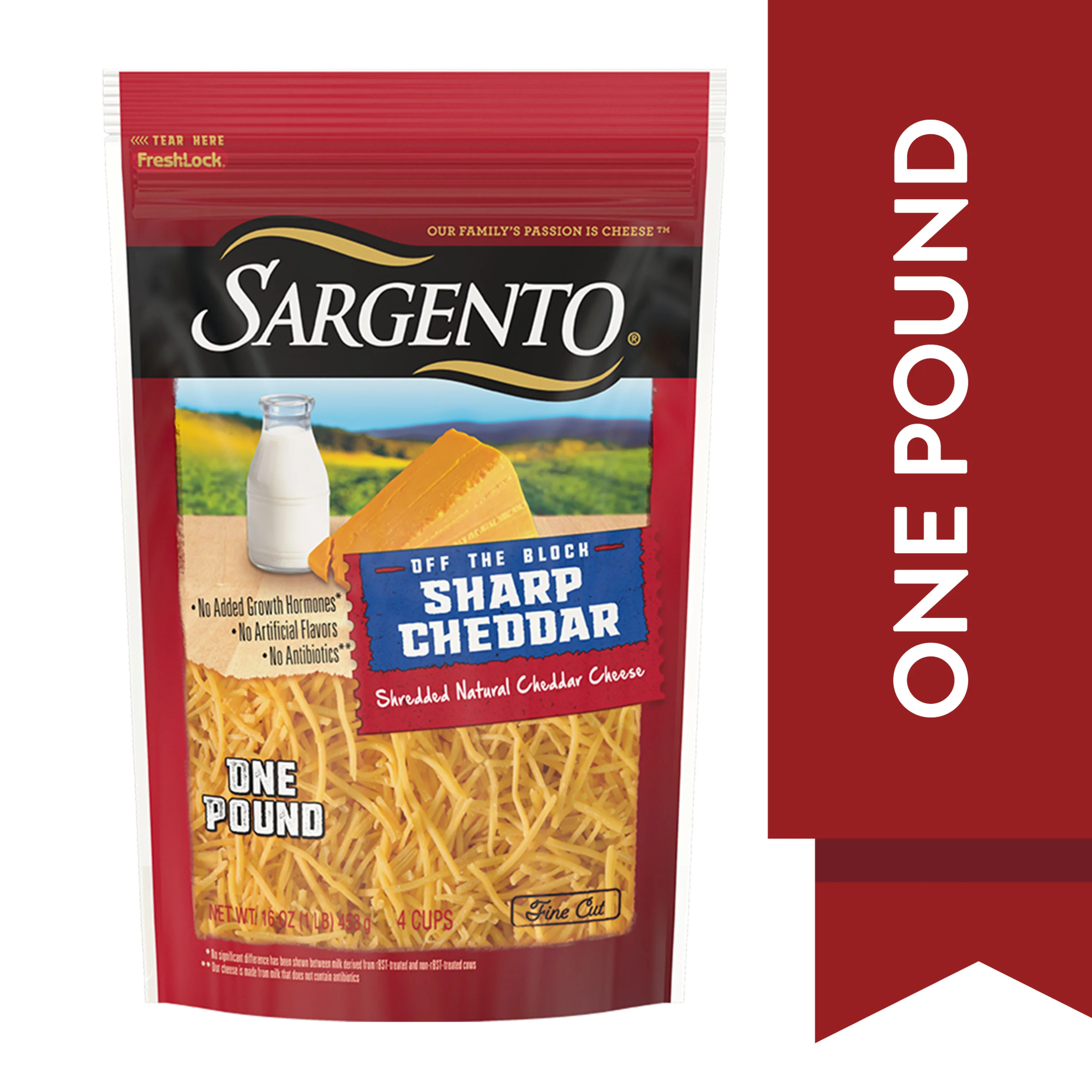 Buy Online Sargento® Shredded Sharp Natural Cheddar Cheese, Fine Cut ...
