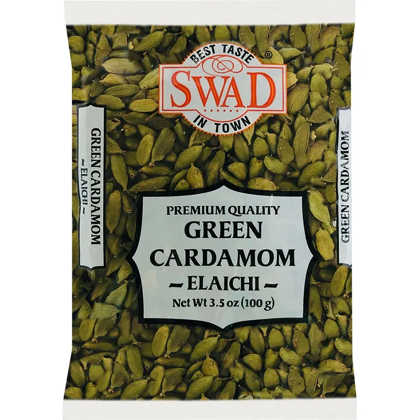 Buy Online Swad Green Cardamom - 3.5 OZ (100 GM) | NJ USA.