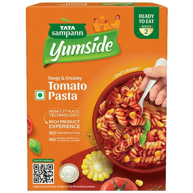 Buy Online Tata Sampann Yumside Tangy & Creamy Tomato Pasta - 285 GM ...