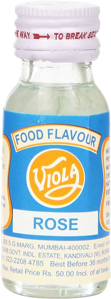Buy Online Viola Rose Essence: 20ml Food Flavor | NJ USA.