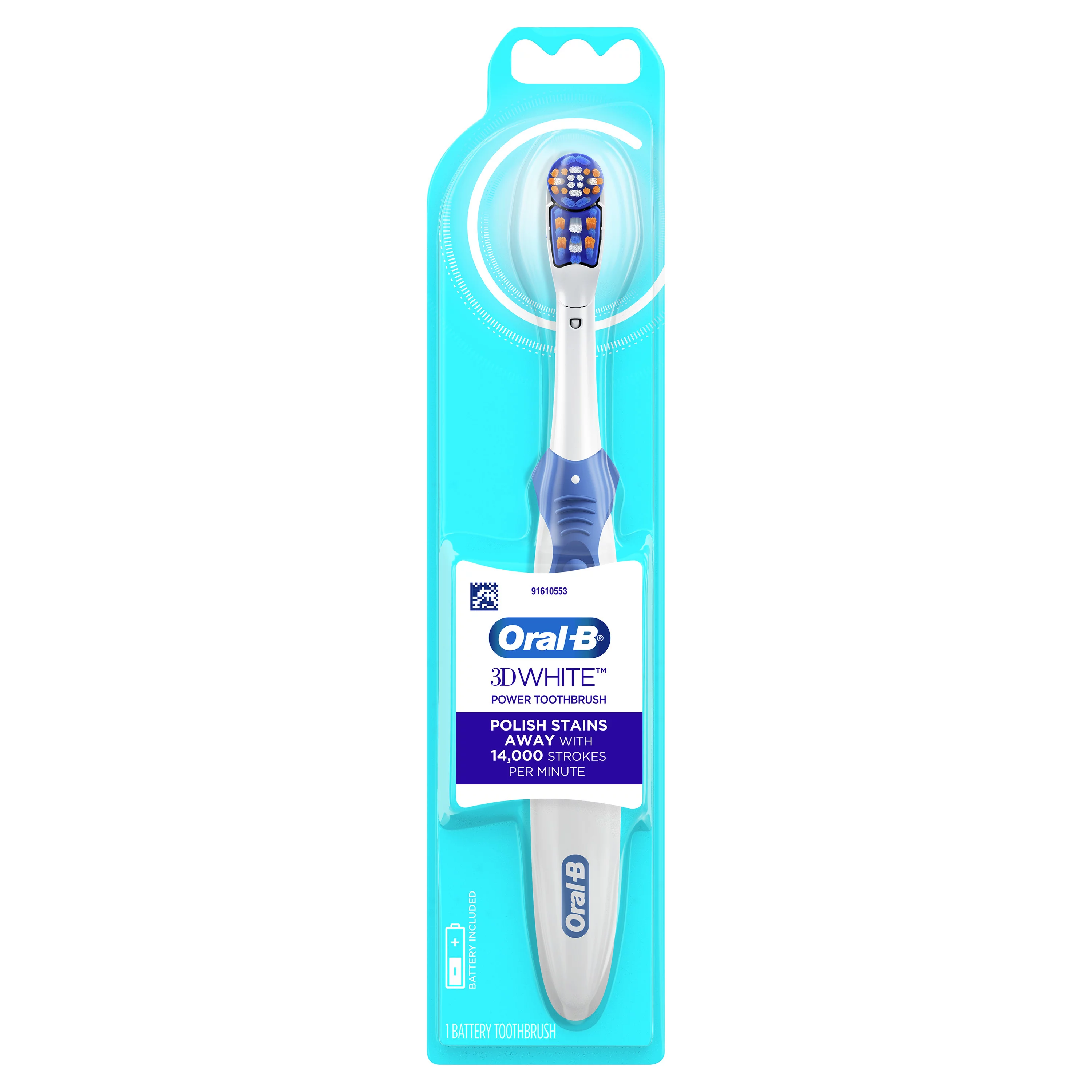 Buy Online Oral-B 3D White Battery Power Electric Toothbrush, 1 Count ...